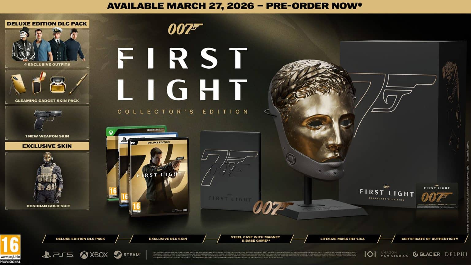 The 007: First Light Collector’s Edition Unveiled — Featuring the ...